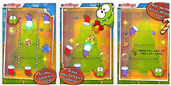 Kurzmeldung: Cut The Rope Holiday Gift - kostenlos für iPad, iPhone und ...